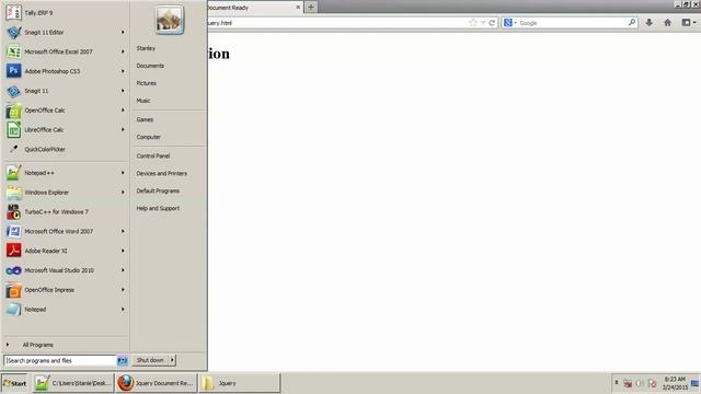Jquery Tutorial : Document Ready Function Part-2 – смотреть онлайн видео от JavaScript и ...