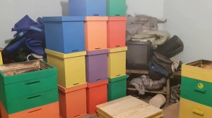 Сборка 7 рамочных ульев из фанеры своими руками