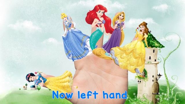 Disney Princess Finger Family Song for Kids | Alan and Cherryl ...