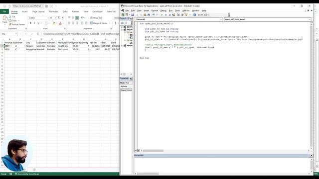 VBA - open PDF file from Microsoft Excel directly – смотреть онлайн видео от Бухгалтерия без ...