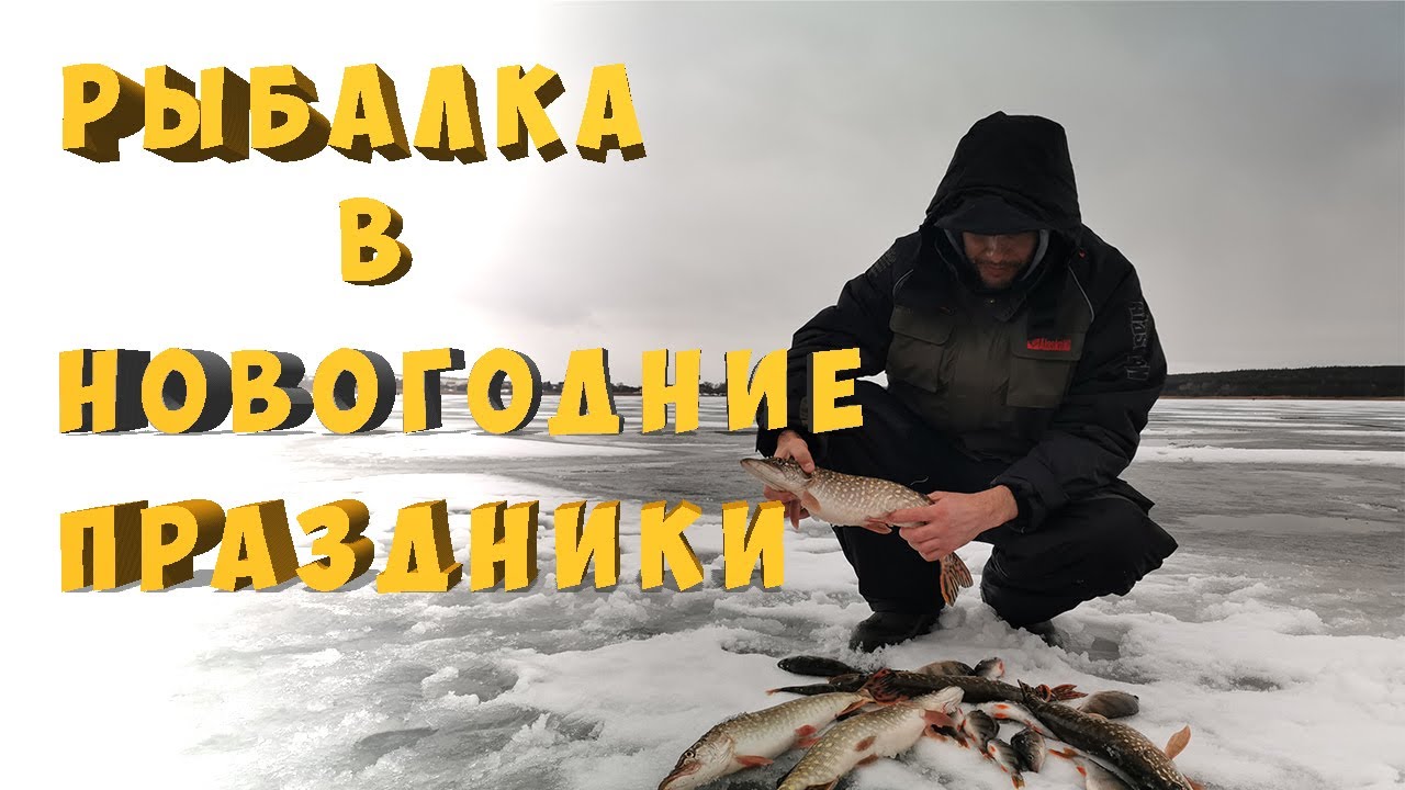 Рыбалка в новогодние праздники с друзьями.