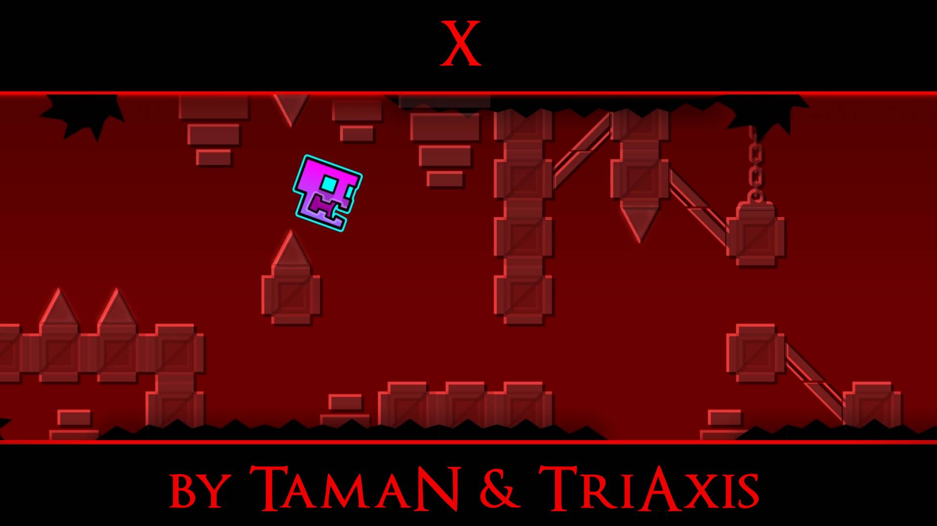 X by TamaN & TriAxis | Путь до Экстрим демонов | Geometry Dash