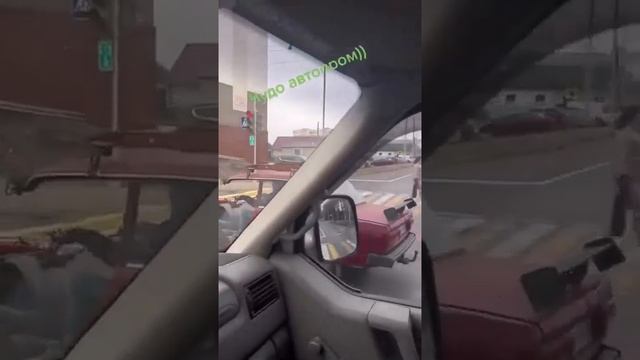 Чудо авто в Орше⚡Бесправник ездил по Орше на переделанной из мотоблока полумашине