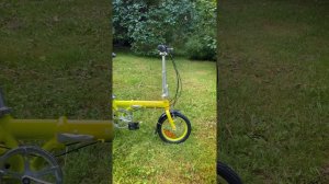 Самый маленький складной велосипед Shulz Hopper Mini | Три скорости планетарная втулка и 14'' колеса