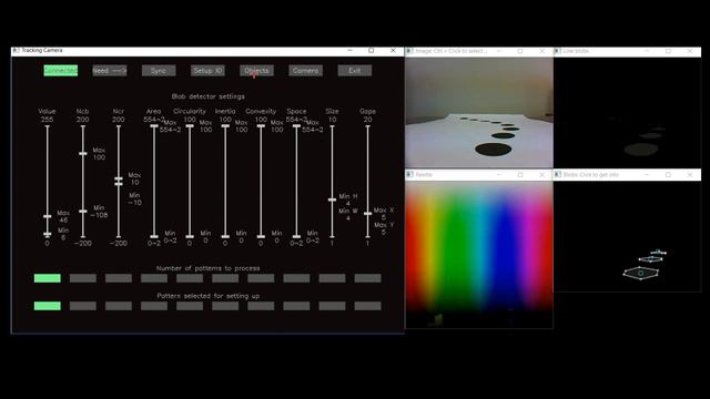 Следование по сложной линии при помощи модуля TrackingCam
