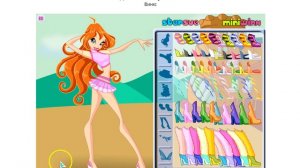 Игра одевалка Блум Винкс (Games Bloom Winx) - http://igrolady.com/