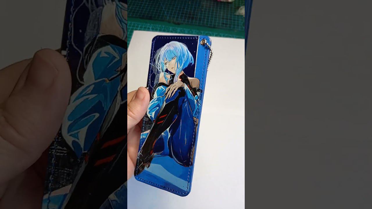 Брелок аниме. Изделия из кожи. СКСтиль. Видео обзор: Люсина Кусинада (Люси).