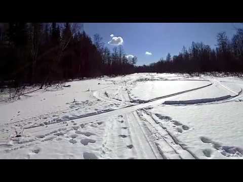 Рыбалка флажками в конце марта.