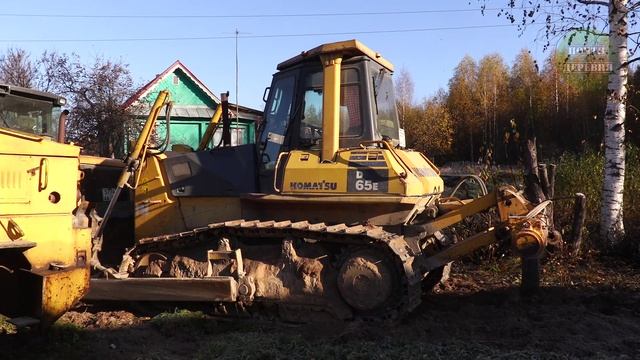 Ремонт дороги в деревне ч.1