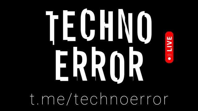 Новые диджейские сеты 2024 - DJ TECHNO ERROR