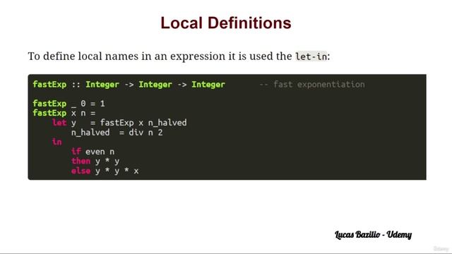 10 - Local Definitions
