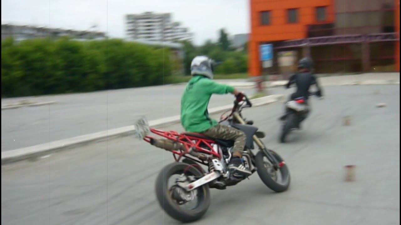 Тренировка мотоджимхана Екатеринбург