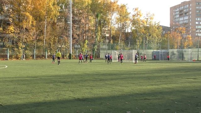 Первенство МО, 2021. 11.10.2021, ФСШ Звезда 2 - СШ Сатурн. Эпизод с голом