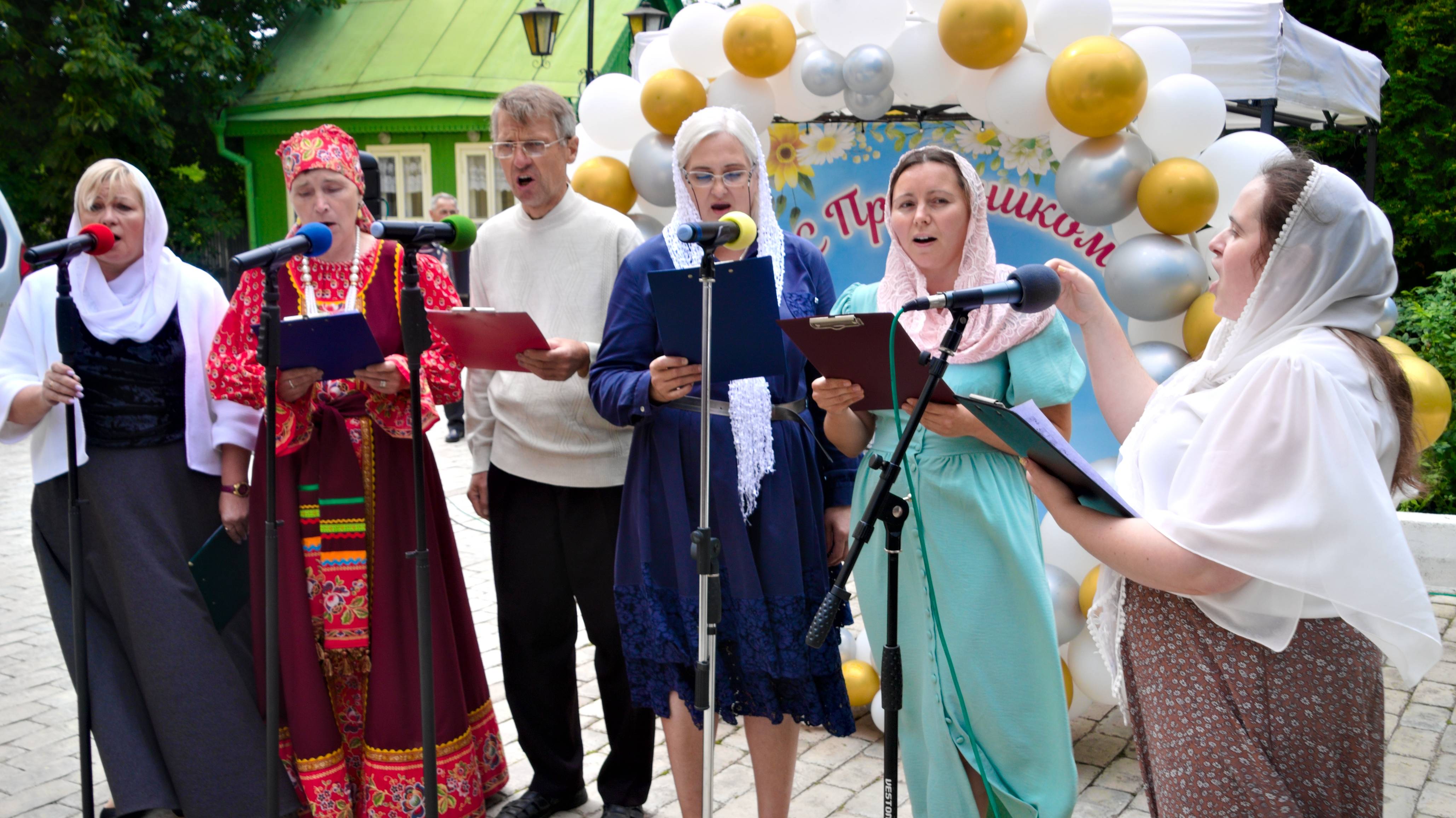 Престольный праздник хор храма Ильинский храм