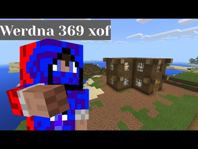 ДОСТРОИЛ ДОМ ДРУГУ В ДЕРЕВНЕ ЖИТЕЛЕЙ В MINECRAFT | WERDNA 369 XOF