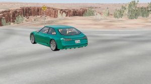 Прыжки через мост над пропастью #4 - BeamNG Drive | World BeamNG Drive