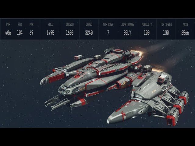 Starfield : Overpowered Bounty Hunter Ship How To Build ( No Mods )