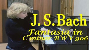 J.S.BACH - Fantasia in C minor (Elisey Mysin)