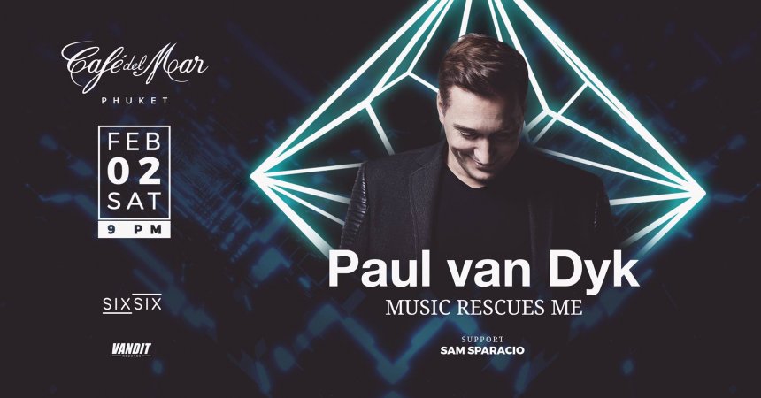 Paul Van Dyk at Cafe Del Mar Phuket