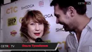 Лана Принц на презентации программы 'Большой вопрос' канала СТС