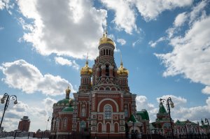 Архангельский глас. Духовенство Благовещенского собора. Йошкар-Ола