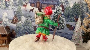 Ватная игрушка. Тина Стрелец.