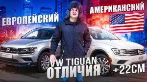 ЧЕМ АМЕРИКАНСКИЙ ТИГУАН ОТЛИЧАЕТСЯ ОТ ЕВРОПЕЙСКОГО _