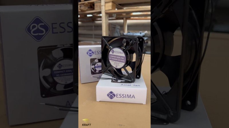 Осевые компактные вентиляторы ESSIMA
