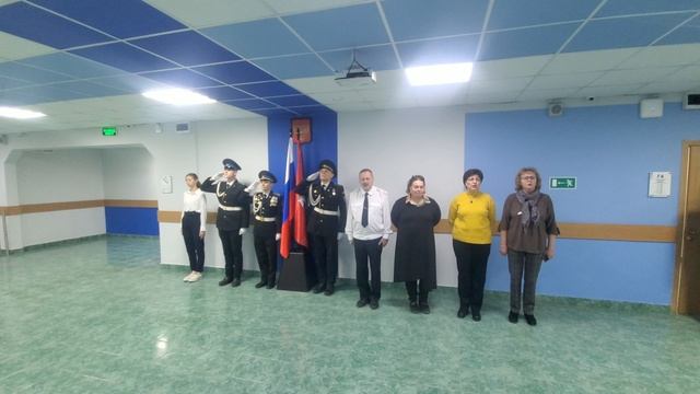 Церемония торжественного поднятия Государственного флага Российской Федерации 5.12.2022
