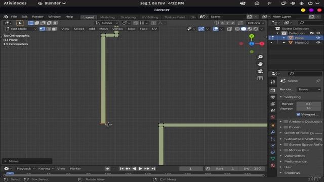 2. modeling walls