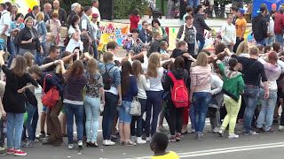 Прикольный флешмоб  - РУЧЕЕК -   Тверь день города 2015