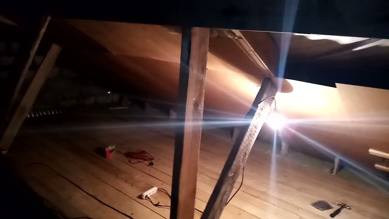 Киночердак. Утепление крыши.