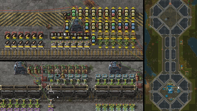 [10] Много логики и расширение - Factorio (Условная ваниль)