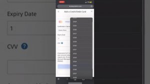 Привязка карты оплаты к вашему аккаунту