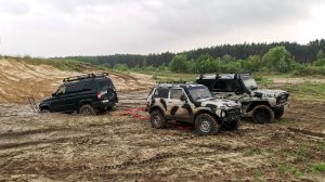 Триал в песчаном карьере или когда блокировки решают | Офф-роуд Валуйки