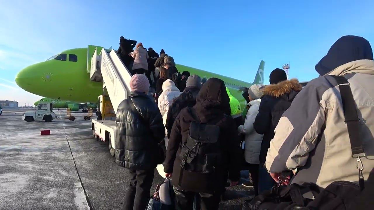 ИЗ ЗИМЫ В ЛЕТО В ДЕКАБРЕ 2022. ПУТЕШЕСТВИЕ С АВИАКОМПАНИЕЙ S7. МАГАДАН-НОВОСИБИРСК-СОЧИ.
