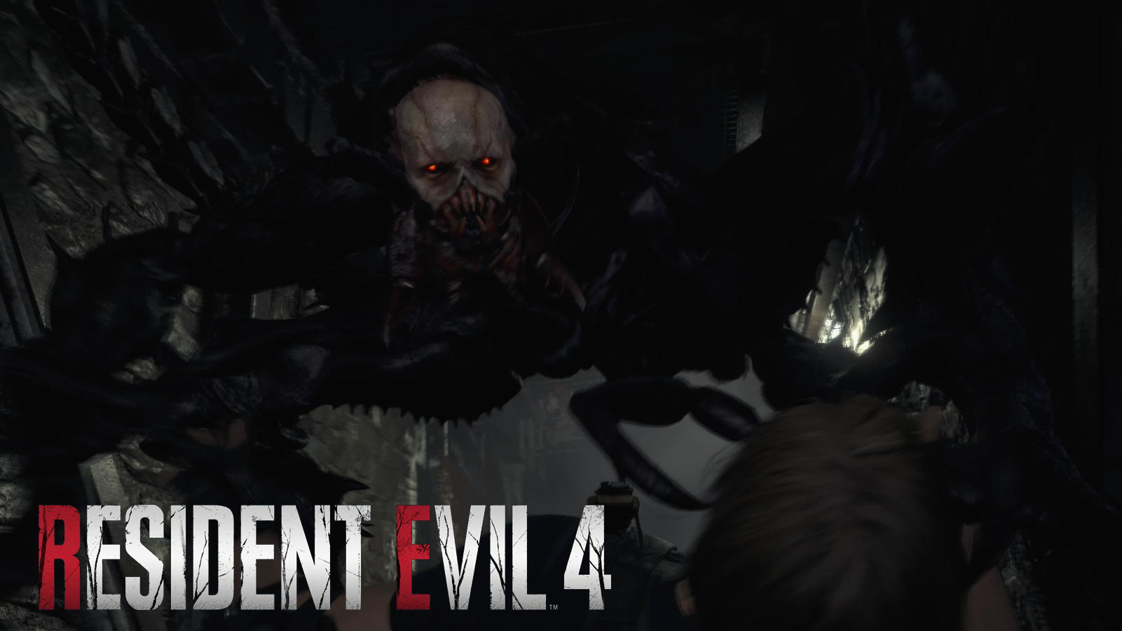 Resident Evil 4 Remake часть 15 \ Леон против чужого.