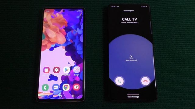 Samsung Galaxy S20 Fan Edition vs S21 Ultra Incoming Call – смотреть ...