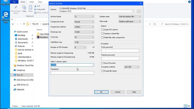 How to copy large files to Fat32 File System Windows 10 - смотреть ...