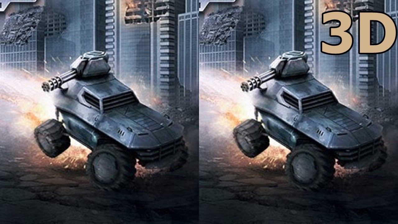 Metal War Online 3D video SBS VR box google cardboard
