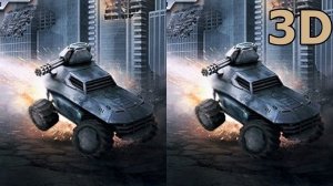 Metal War Online 3D video SBS VR box google cardboard