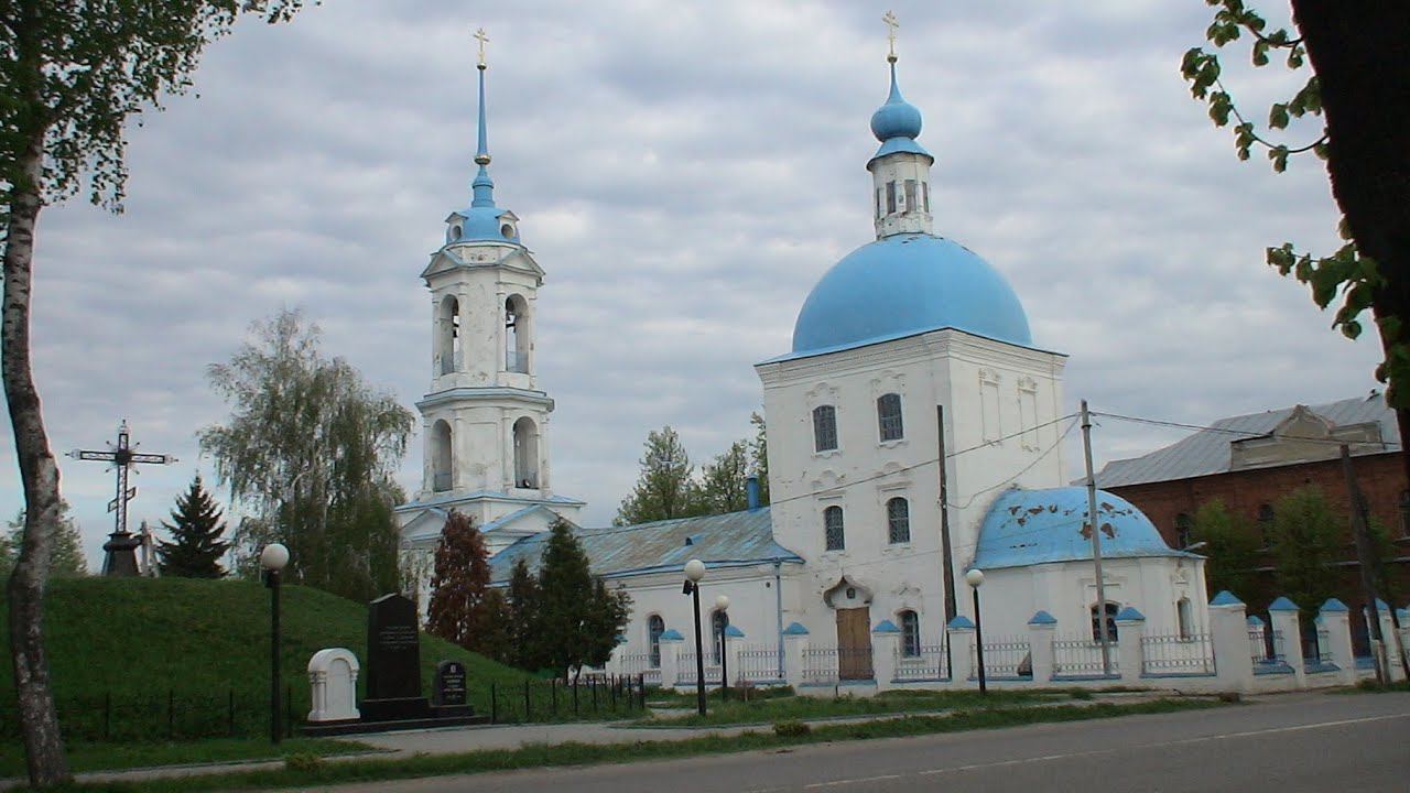 Зарайск. Благовещенский храм. Никольский храм. После "Смутного времени".