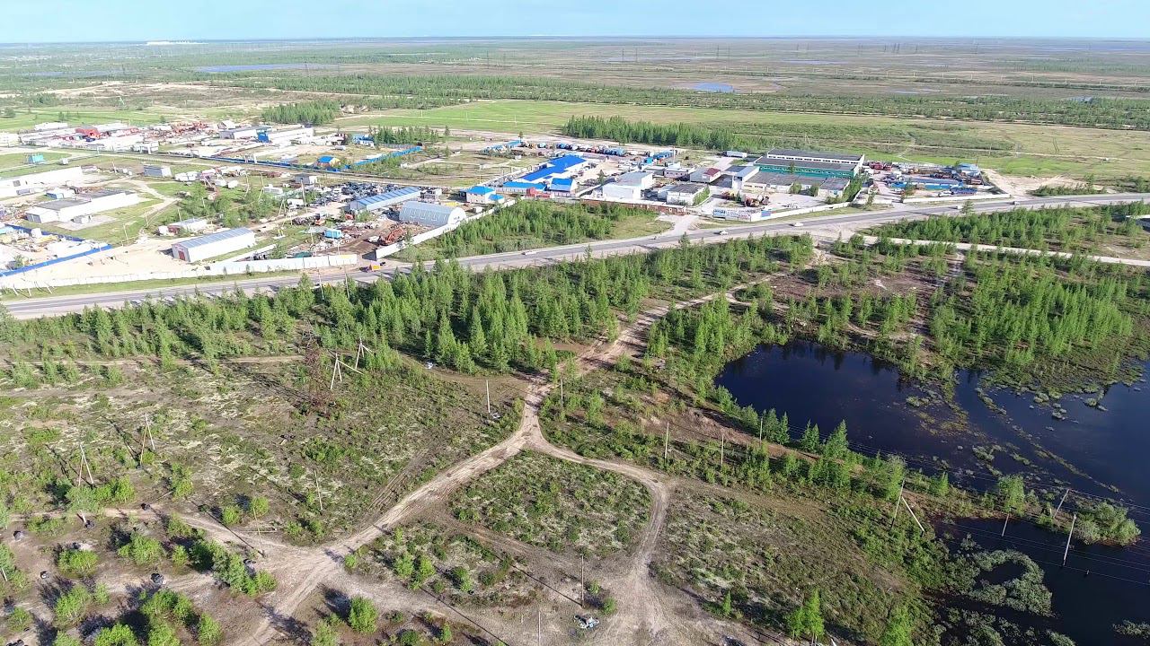 Новый Уренгой DJI Phantom 4 , июнь 2018