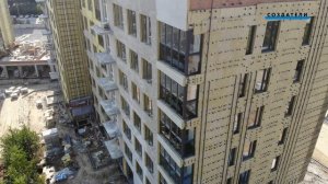 Динамика строительства На Московском, август 2022