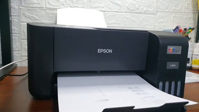 EPSON ECOTANK L3210 PRINTER | Full Set-up (Unbox Ink-Filling Print ...