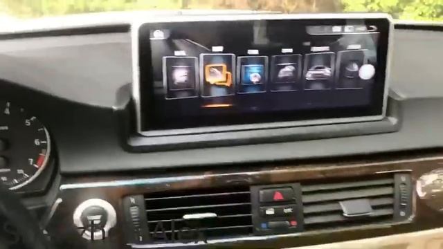 Android 10.25 inch touch screen car play multimedia navigation for BMW ...