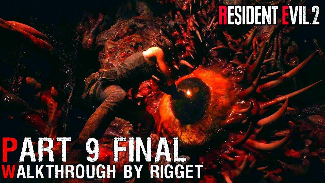 Resident Evil 2 Remake CLAIRE (2) Прохождение Часть 9 "Эволюция G" Настоящий ФИНАЛ!