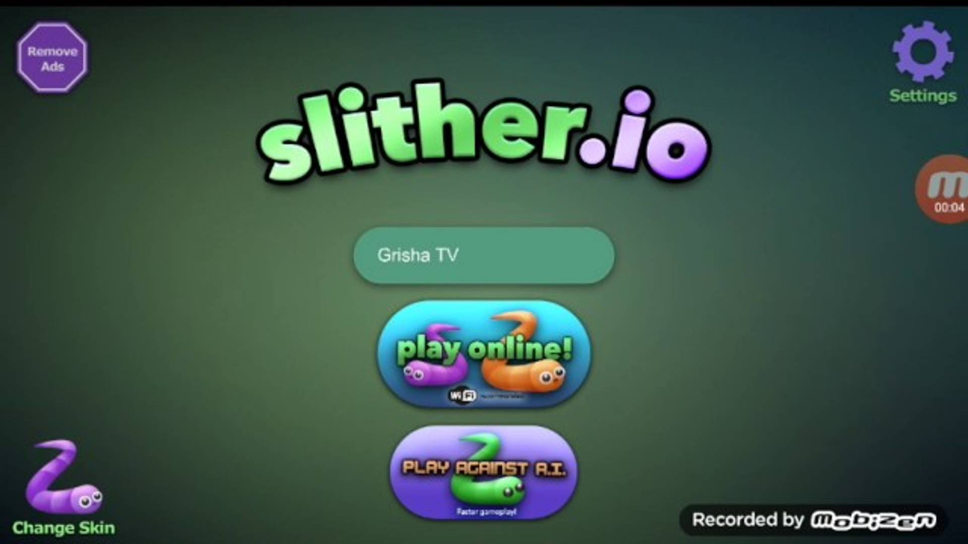 slither.io черви уничтожают себя друг друга#1