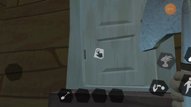 прохождение 2 акта соседа (побег через дырку в заборе)//Hello neighbor