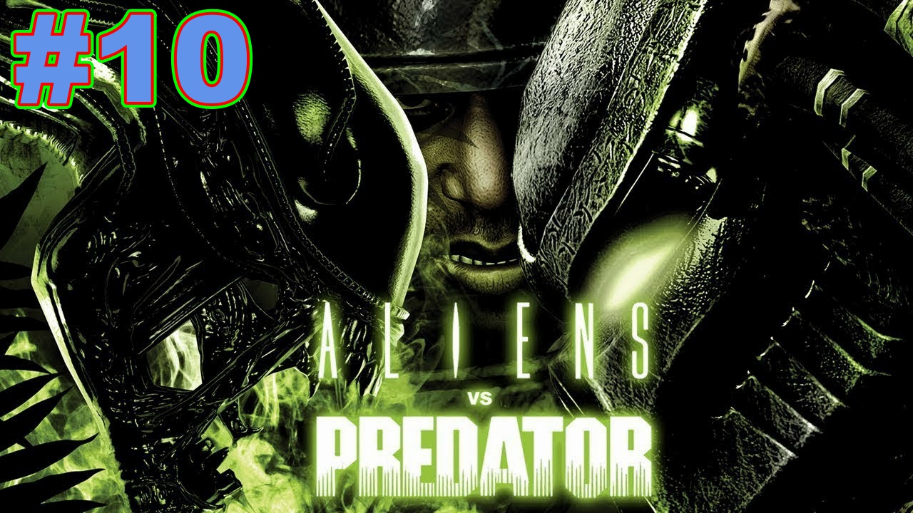 ▶Aliens vs. Predator. Игра за Хищника. Лаборатория. #10